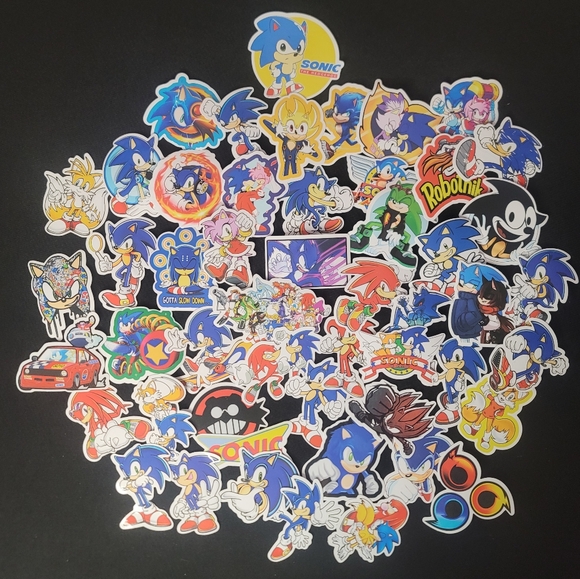 Accessories | Sonic Sticker Pack 45 | Poshmark